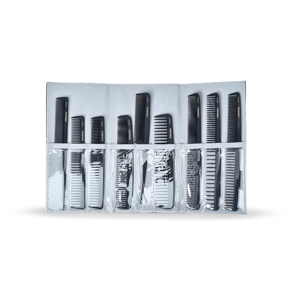 Eagle Fortress Professional Hair Carbon Comb Set JF004 – Salon Designers