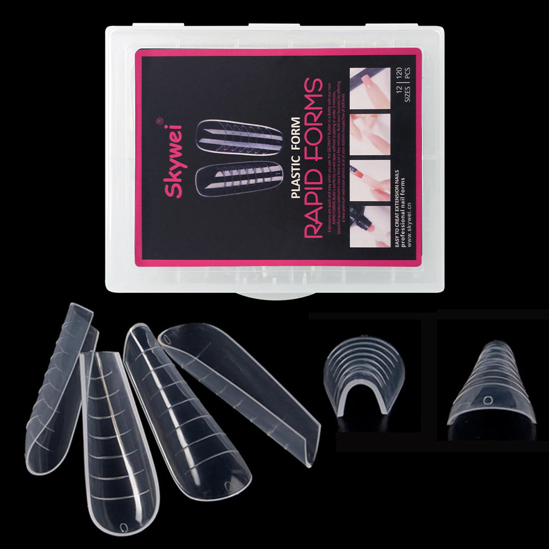 Acrylic Rapid Forms Nail 120pcs – Salon Designers
