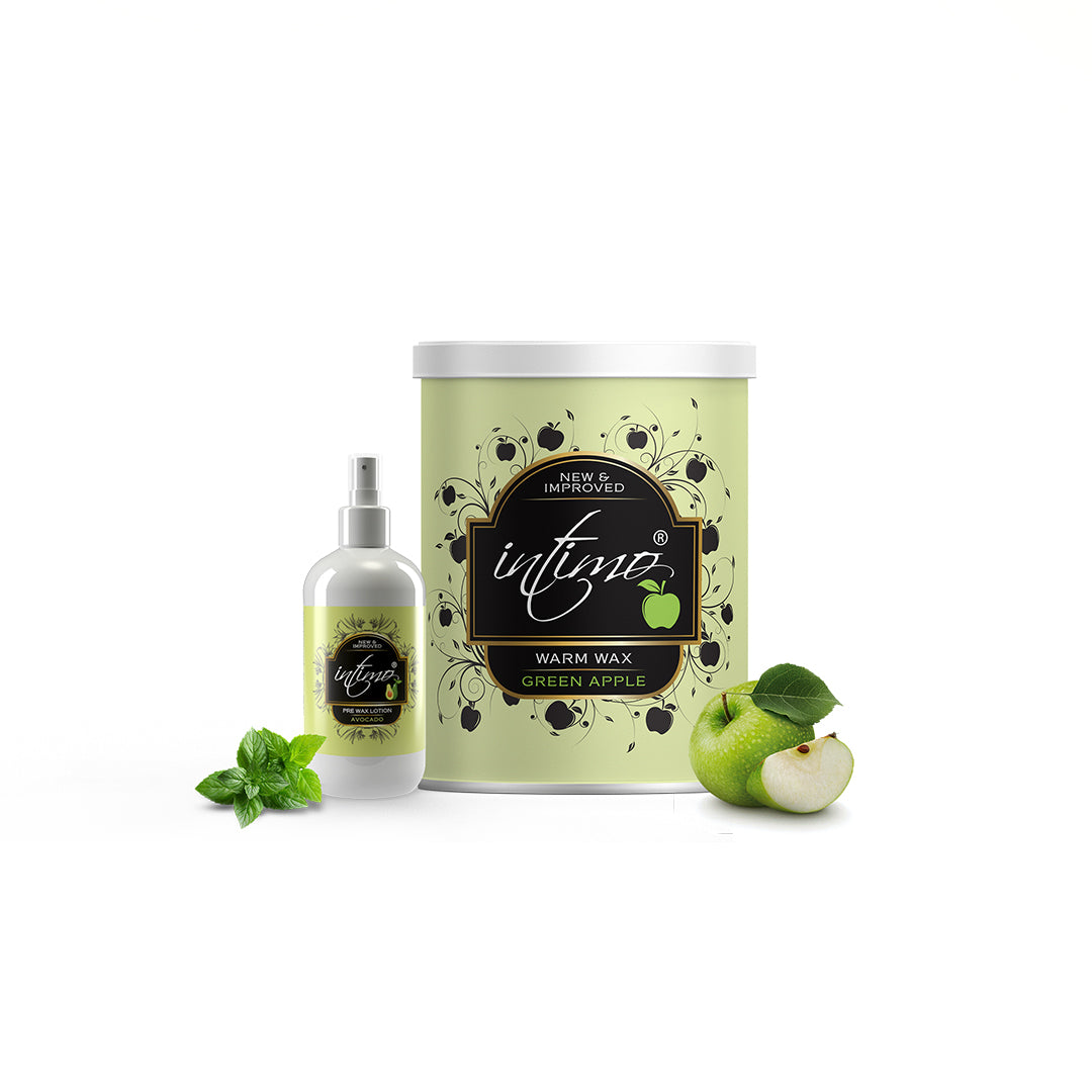 Buy Intimo Apple Warm Wax Get Pre Wax Lotion 100ml Free – Salon Designers