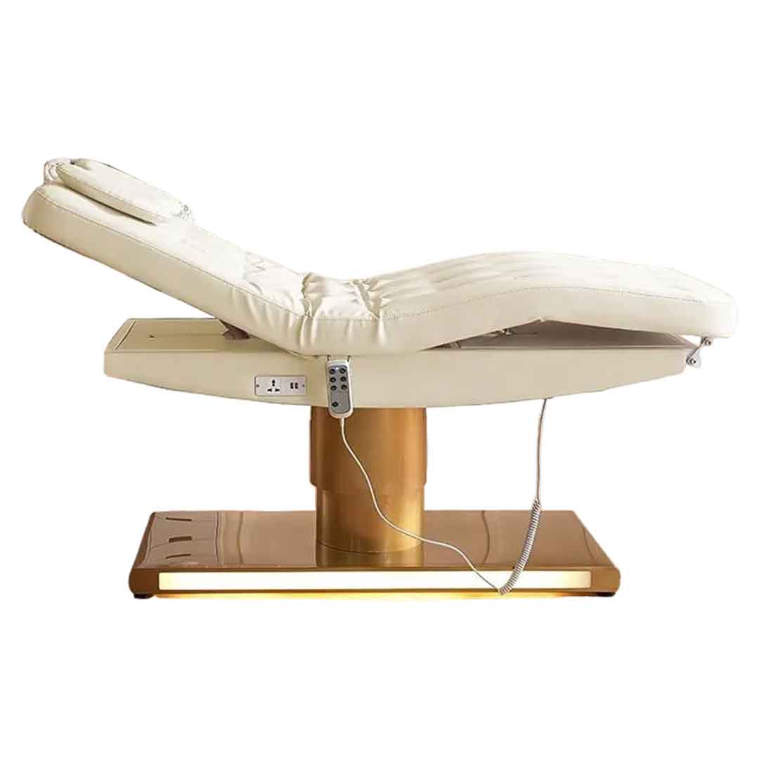 Modern Spa Facial Treatment Reclining Massage Electric Beauty Bed ...